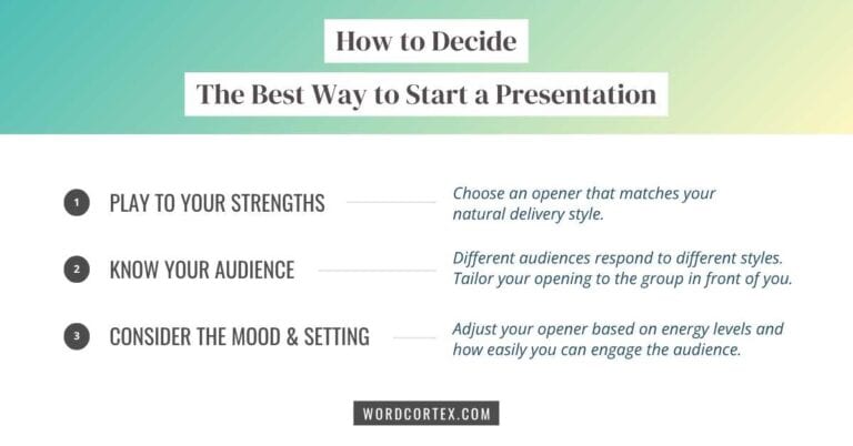 How to Start a Presentation: 14 Catchy Intro Ideas & Examples