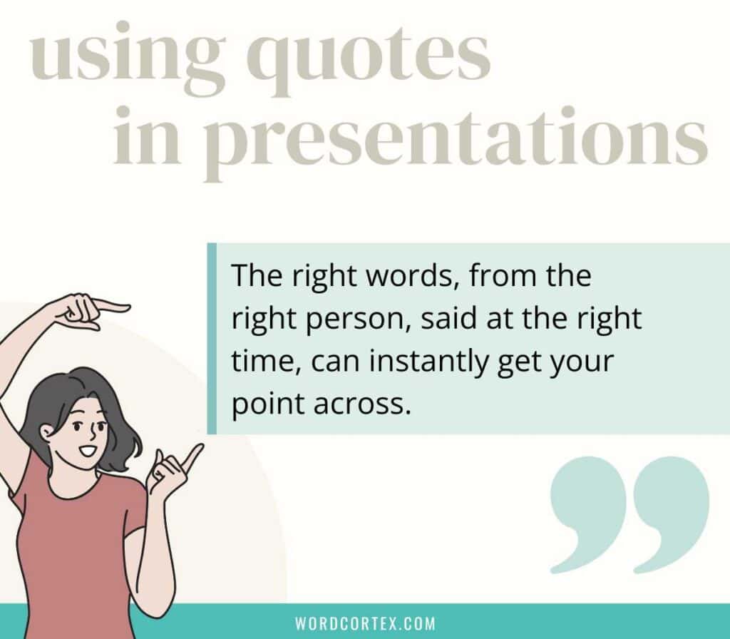 When & How to Use Quotes in a Presentation: Do's and Don'ts